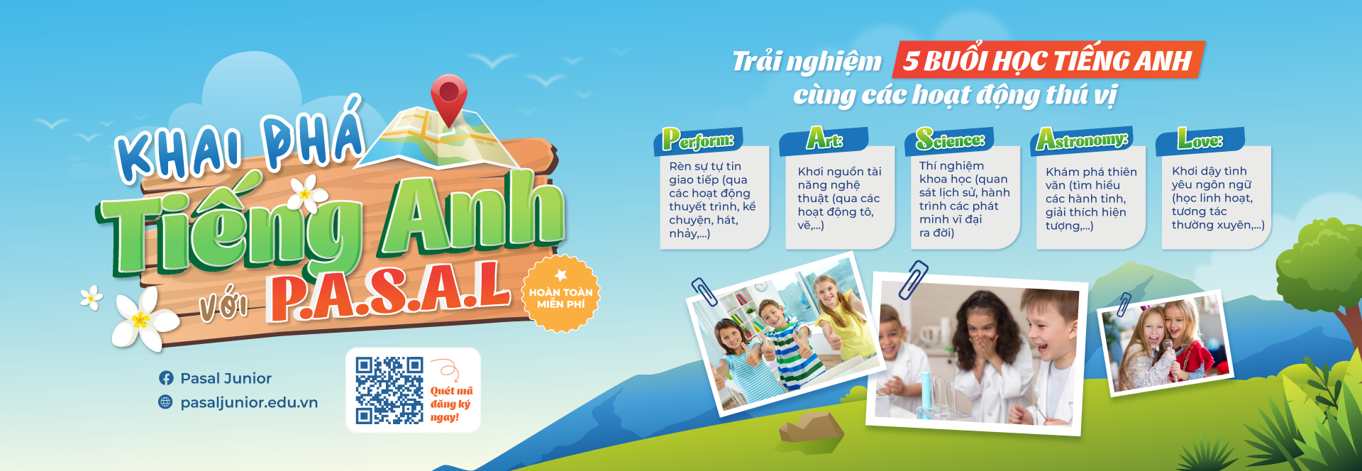 Pasal Junior - Tiếng anh trẻ em