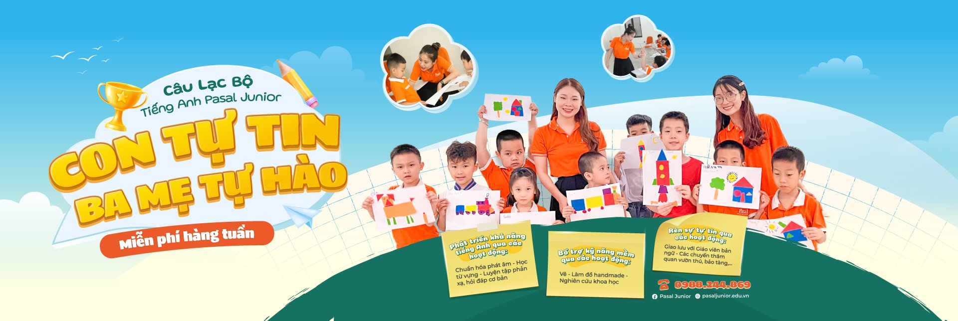 Tiếng Anh Trẻ Em học cùng Giáo viên nước ngoài